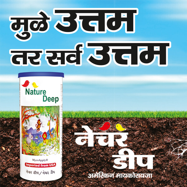 मुळे उत्तम तर सर्व उत्तम - नेचरडीप (Sumitomo NatureDeep) अमेरिकन मायकोरायजा